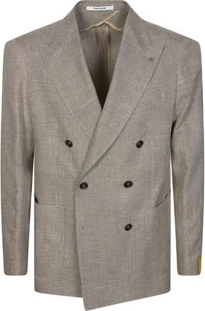 Tagliatore Homme, Vestes, Beige, Taille: XL Giacca DP Lino Cotone