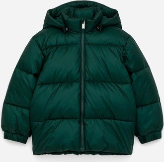 Arket Gefütterte Steppjacke -Grün