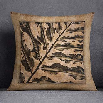 Bonamaison Le Jardin du Lin Kissenhüllen, Cotton, Mehrfarbig, 45x45