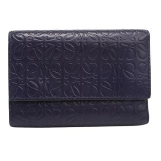 Loewe Pre-owned Wallet (tri-fold) - - Pre-owned - Damen - Blau - ONE SIZE