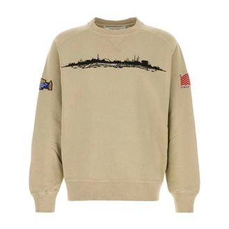 Golden Goose Journey Garment Dyed Over - - Sweatshirts & Hoodies - Herren - Beige - XL