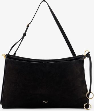 Alaia Le Click Pocket 35 nabuk shoulder bag - ALAIA - gender_Woman