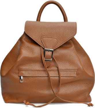 Isabella Rhea Braun Rindsledertasche