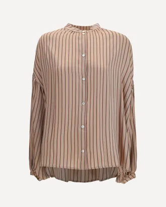 Kristina Ti Silk blend striped Shirt Female 38
