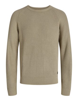 Jack & Jones Jjpannel Knit Crew Neck Aw25