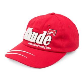 Rhude Homme, Accessoires, Rouge, Taille: ONE Size Casquette de baseball