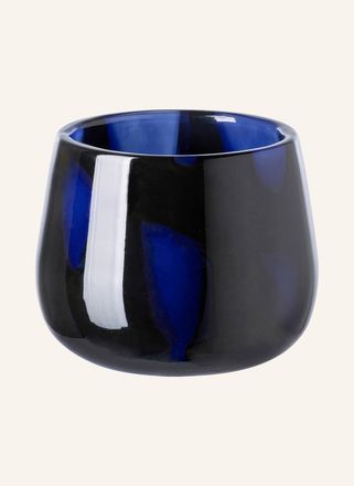 Fink Glasvase, Windlicht Marly blau