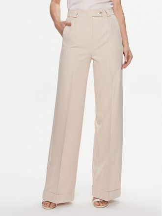 Maryley Stoffhose 24EB537/43GE Beige Relaxed Fit