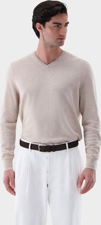 van Laack Pullover aus Kaschmir mit V-Ausschnitt