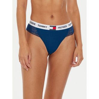 Tommy Hilfiger Stringtanga UW0UW05619 Blau
