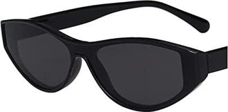 Generic Lunettes de soleil design 2025 petite monture lunettes de soleil tendance pour tir de rue hommes et femmes vacances en plein air (couleur : A, taille 