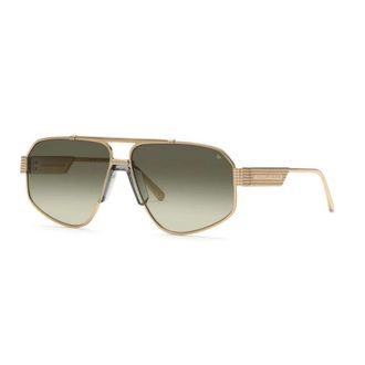 Philipp Plein Spp106M Sonnenbrille - - Accessories - Herren - Gelb - 63 MM