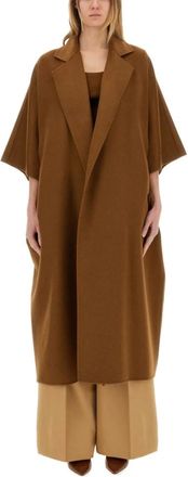Max Mara Femme, Manteaux, Brun, Taille: 40 FR Manteau Crois&eacute;