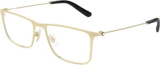 Montblanc Montblanc, Homme, Accessoires, Jaune, Taille: 57 MM Mb0464O Optical Frame