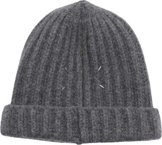 Maison Margiela Homme, Accessoires, Gris, Taille: M Beanie