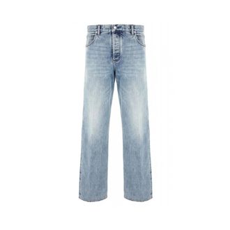 Emporio Armani J74 Loose-fit Stone-washed Denim Jeans - - Jeans - Herren - Blau - W34