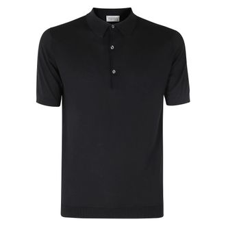 John Smedley Herren, Oberteile, Schwarzk, MGr&ouml;&szlig;e