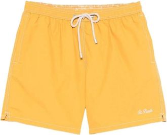 MC2 Saint Barth Homme, Maillots de bain, Jaune, Taille: M Patmos Swim Shorts With Back Pocket