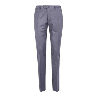 Incotex Fein Geschnittene Hose aus Wollmischung - - Trousers - Herren - Grau - 3XL