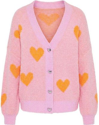 STUDIO UNTOLD Strickjacke Strickjacke oversized extra weich Hearts