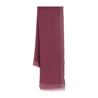 Faliero Sarti Foulard Faliero Sarti Marron - Femme - Accessoires - Rouge - Taille: ONE Size