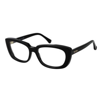 Max Mara Schwarze Damen Optische Brillen Rechteckiger Stil - - Accessories - Damen - Schwarzk - ONE SIZE