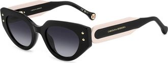 Carolina Herrera Lunettes de soleil HER 0221/G/S - Femme - Accessoires - Noir - Taille: 50 MM