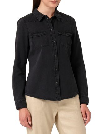 Vero Moda VMMARIA LS Denim Slim Shirt Mix New NOOS
