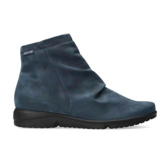 Mephisto Femme, Chaussures, Bleu, Taille: 37 1/2 EU Bottine Rezia tendance avec fermeture éclair