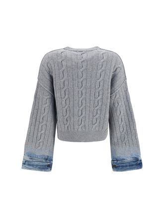 Haikure Womens Karine Pollock Merino Wool Ovis Aries Knitwear Sweater