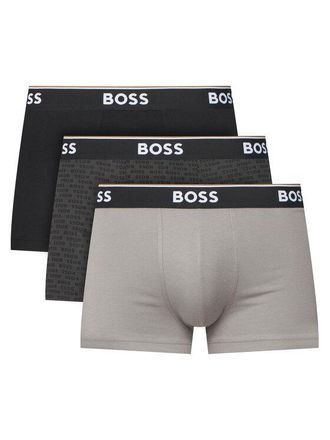 HUGO BOSS Boxershorts-Set Trunk 3P Power Desig 50554443 Grau
