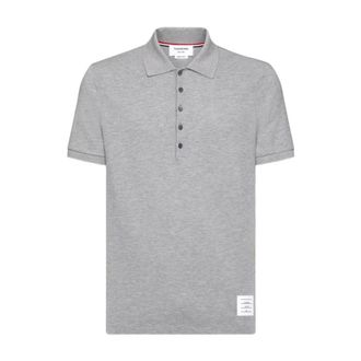 Thom Browne Homme, Tops, Gris, Taille: L Thom Browne T-shirts et polos Gris clair