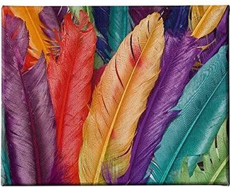 Homemania Farbbild, Natur, für Wohnzimmer, Schlafzimmer, Mehrfarbig, Polyester, Holz, 45 x 3 x 70 cm, HM20KNV45x70-26