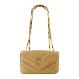 Saint Laurent Loulou Small - - Bags - Damen - Beige - ONE SIZE
