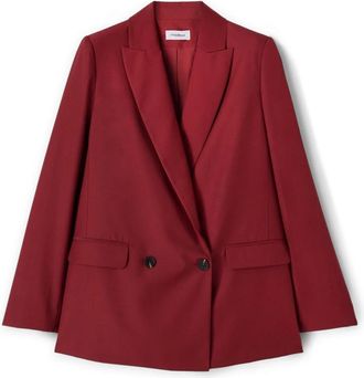 Motivi Femme, Vestes, Rouge, Taille: 40 FR Blazer crois&eacute;