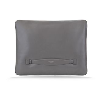 Dolce & Gabbana Herren Lederhandtasche Rei&szlig;verschluss - - Bags - Herren - Grau - ONE SIZE
