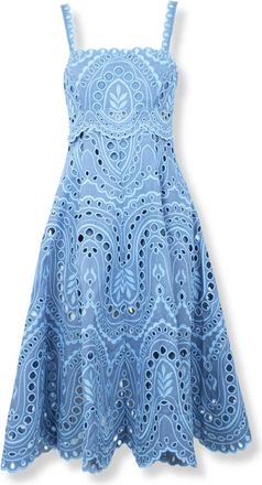 Charo Ruiz Ibiza Femme, Robes, Bleu, Taille: 38 FR Glimmer Long Dress