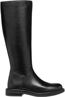 Geox Femme D Serilda A Bottes Tendance, Noir, 36.5 EU