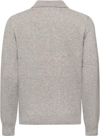 GANT Polokragenpullover SUPERFINE LAMBSWOOL melierte Optik, normale Passform