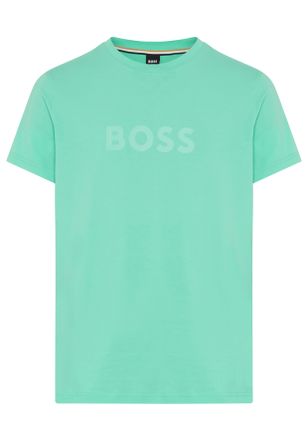 HUGO BOSS Strandshirt BOSS T-Shirt RN, Herren, Gr. XXL, gr&uuml;n (bright gr&uuml;n 322), Jersey, Obermaterial: 100% Baumwolle, regular fit h&uuml;ftbedeckend, Rundhals, Shirt