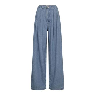 Mos Mosh Wide Jeans - - Jeans - Damen - Blau - W25