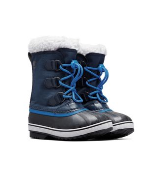Sorel Unisex Kinder Yoot Pac Nylon Waterproof Wasserdichte Schneestiefel, Collegiate Navy Super Blue, 27 EU