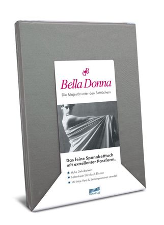 Bella Donna Formesse - Bella Donna Jersey. Edles Jersey-Spannbettlaken 120x190-130x220 cm - bis 30cm H&ouml;he - 97% Baumwollzwirn, 3% Elastan, Aloe Vera und Argan&ouml;l/S