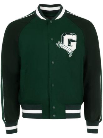 Givenchy Jacke im College-Look - Gr&uuml;n