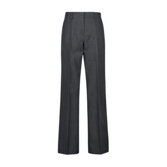 Casablanca Wollhose mit taillierter Passform - - Trousers - Damen - Grau - 2XS