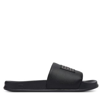 Tommy Hilfiger Pantoletten Tommy Hilfiger Patch Pool Slide FM0FM06008 Schwarz