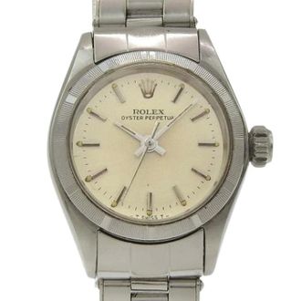 Rolex Montre Vintage Pre-owned - Femme - Pre-owned - Beige - Taille: ONE Size