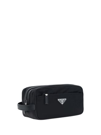 Prada Mens Beauty Case Nero Polyamide Cases