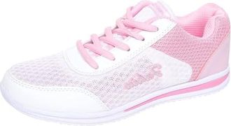 Generic Chaussures de bowling respirantes et l&eacute;g&egrave;res avec semelles souples et l&eacute;g&egrave;res en maille pour femme, blanc, 36.5 EU