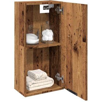 vidaXL Vidaxl - Armoire de salle de bain murale ch&ecirc;ne artisanal 32x20x67 cm